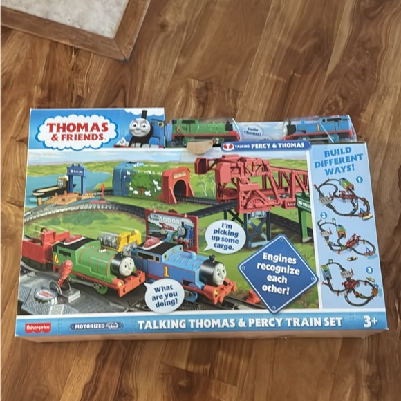 Toys | Thomas Friends Talking Thomas Percy Train Track Set Motor ...